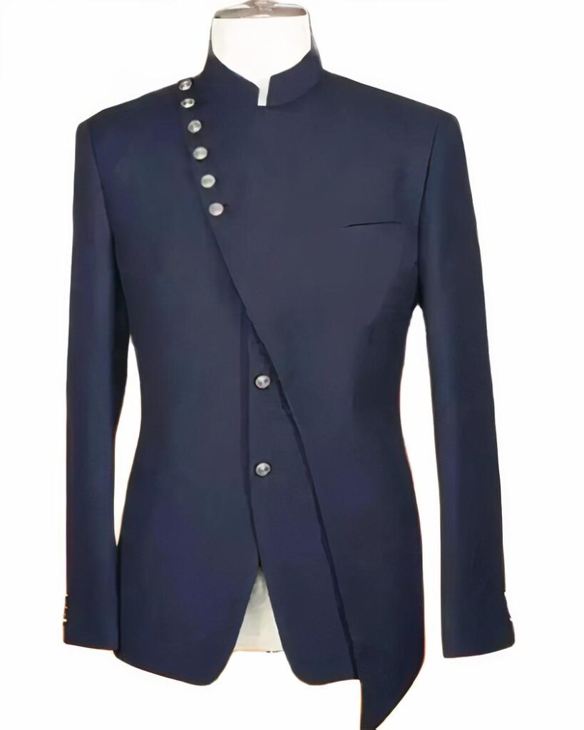 Blazer col Mao homme design • Mon blazer